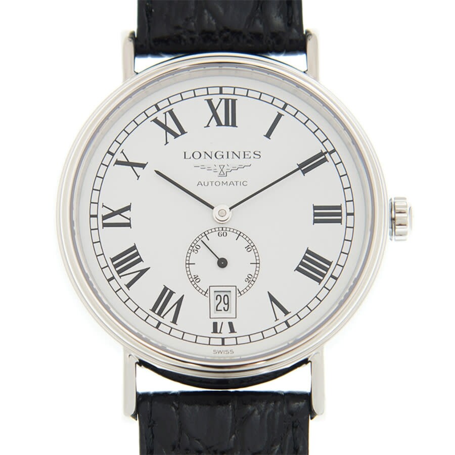 Longines Presence Automatic White Dial Men's Watch l49054112 - Presence ...
