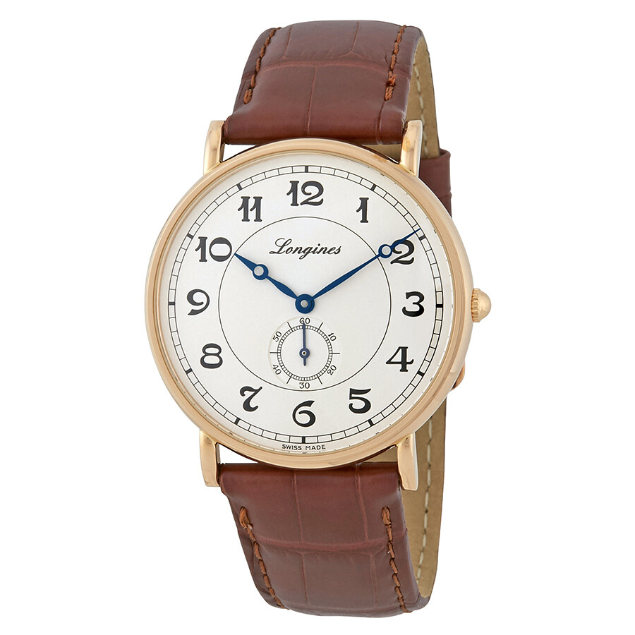 Longines Presence Heritage Automatic 18kt Gold Men's Watch L4.785.8.73 ...