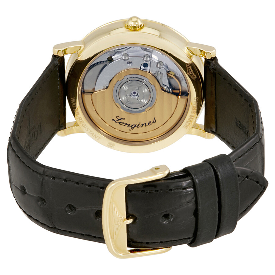 Longines Presence 18 Carat Yellow Gold Automatic Mid-size Watch ...