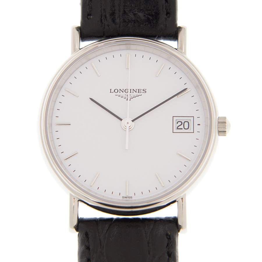 Longines Presence White Dial Ladies Watch L4.320.4.12.2 7612356189051 ...