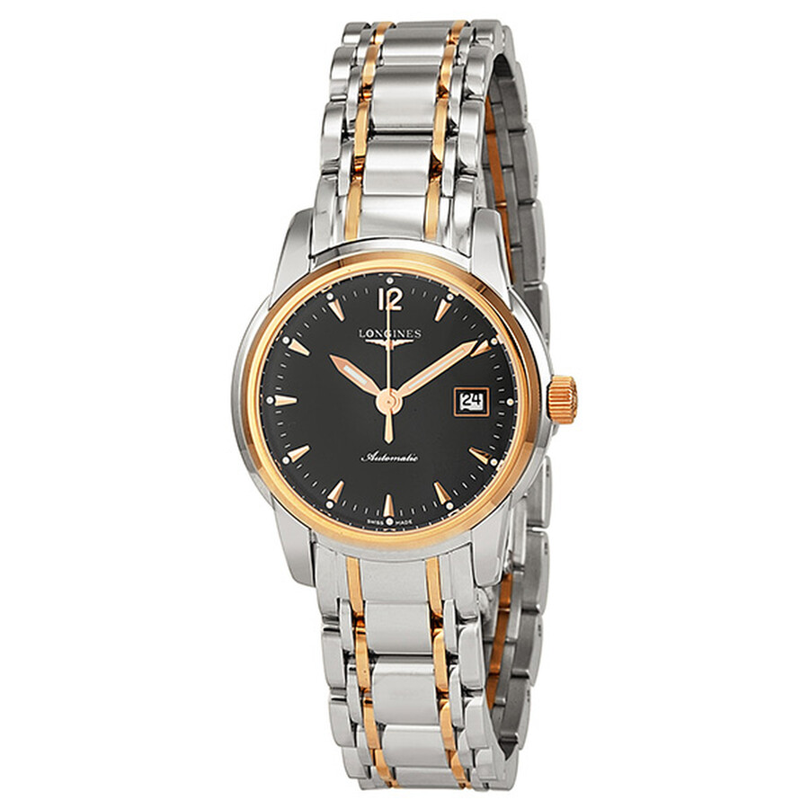 Longines Saint Imier Black Dial Two-tone Ladies Watch L2.563.5.52.7 ...