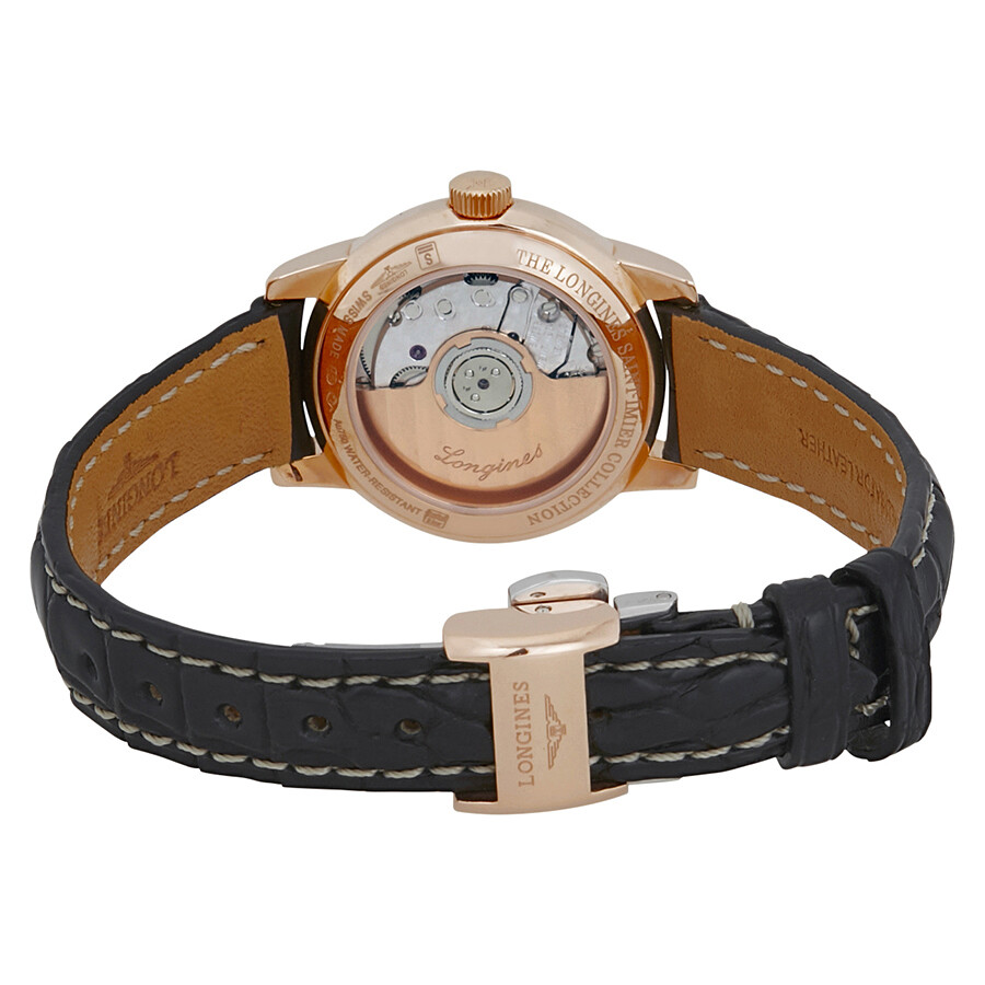 Longines The Saint-Imier Ladies Automatic Leather Watch L2.263.8.52.3 ...