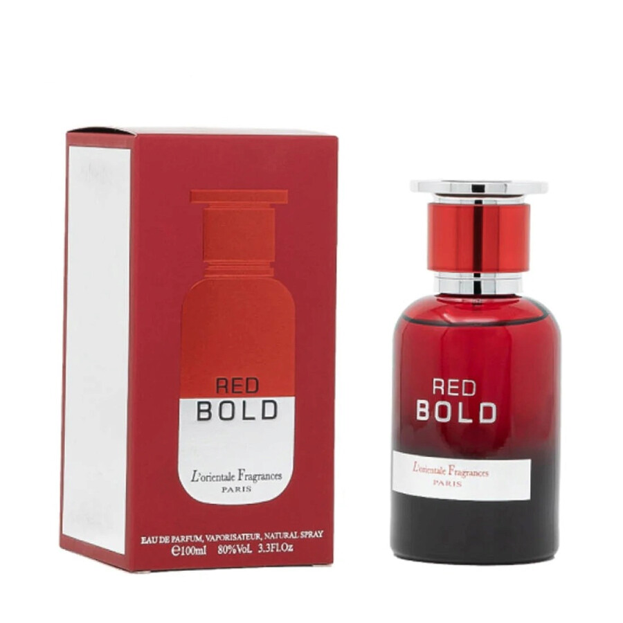 Lorientale Fragrances Men's Red Bold EDP 3.4 oz Fragrances ...