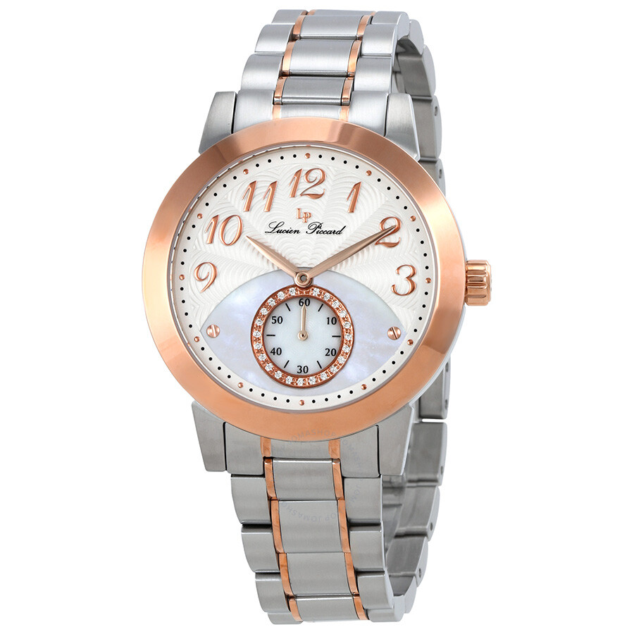 Lucien Piccard Garda Ladies Watch LP-40002-SR-22 722630524137 - Watches, Garda - Jomashop