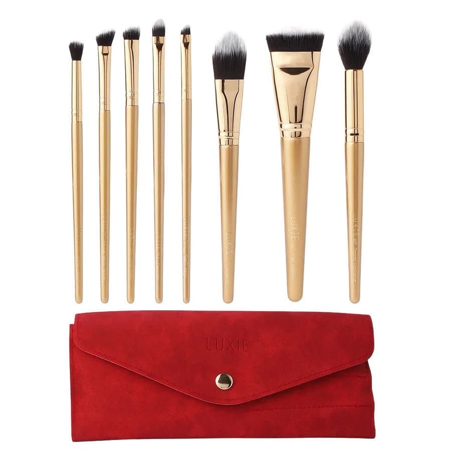 Luxie Glitter and Gold Brush Set Makeup 818877022588 - Makeup, Face ...