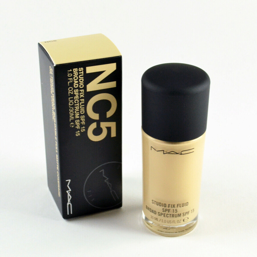MAC Cosmetics / Studio Fix Fluid SPF 15 (Nc5) 1.0 oz (30 ml) 773602531783 - Jomashop