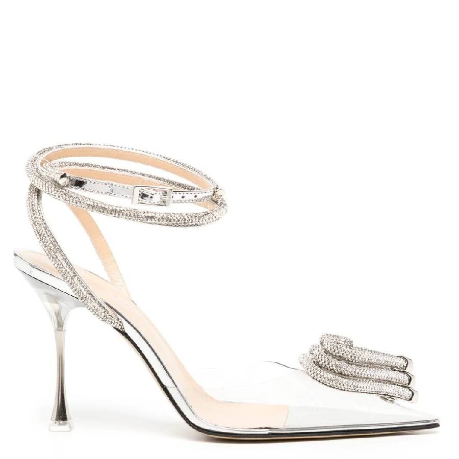 Mach & Mach Triple Heart Embellished 110 Pumps, Brand Size 38 ( US Size ...