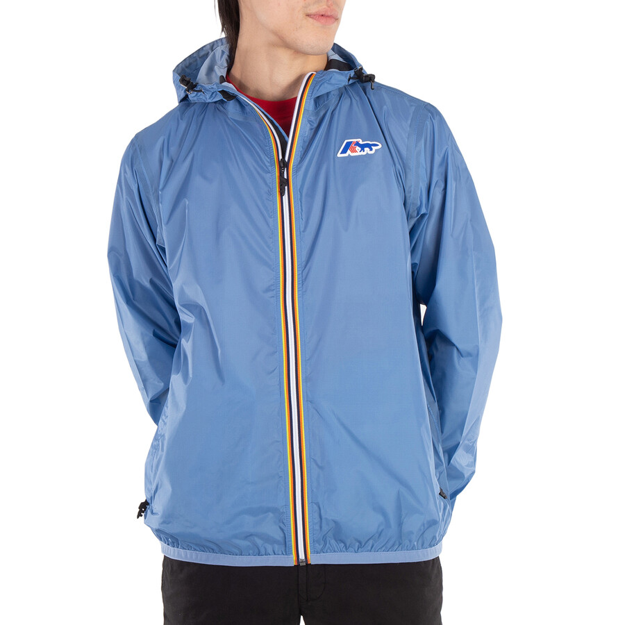 Maison Kitsuné X K-Way Claude Hooded Jacket, Size Medium K2138RW-DRIFTER BL - Clothing, Maison ...