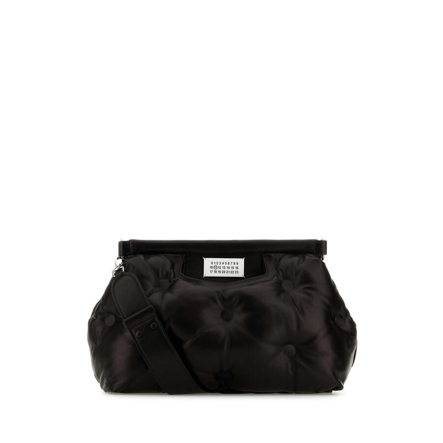 Maison Margiela Black Nappa Leather Medium Glam Slam Classique ...
