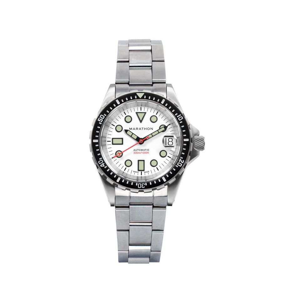 Marathon 36Mm Osar-D Arctic Edition Automatic White Dial Unisex Watch WW194026SS-2504 ...
