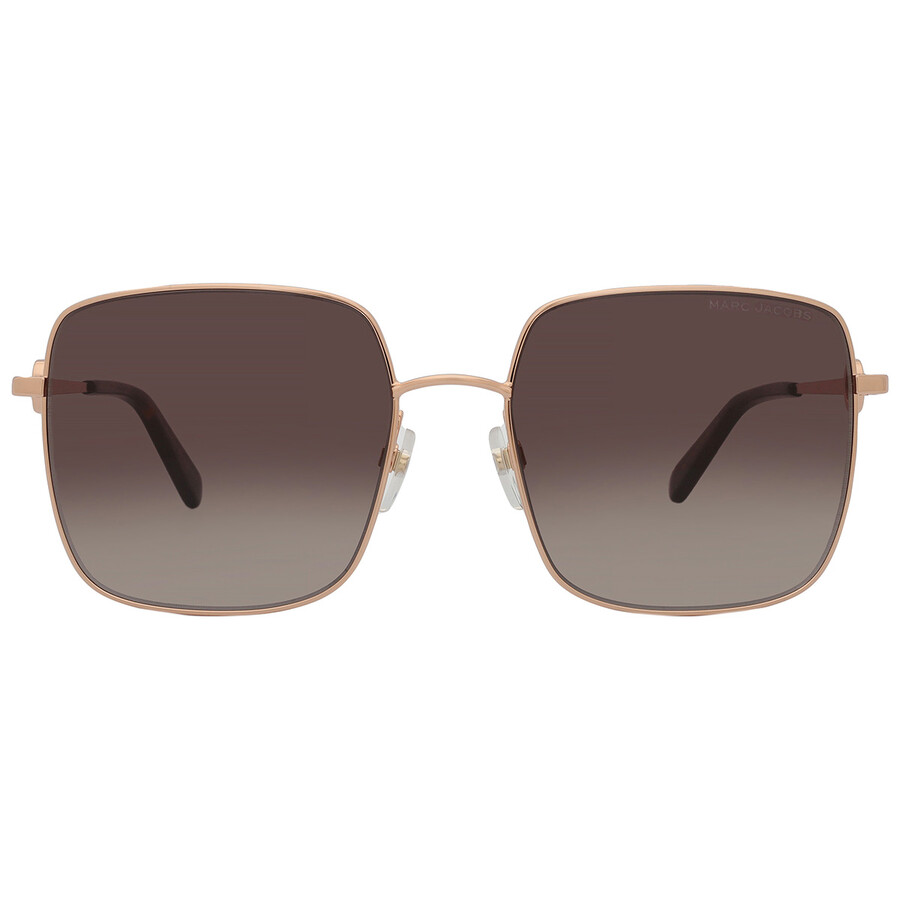 Marc Jacobs Brown Gradient Square Ladies Sunglasses MARC 654/S 006J/HA 58 716736782355 ...
