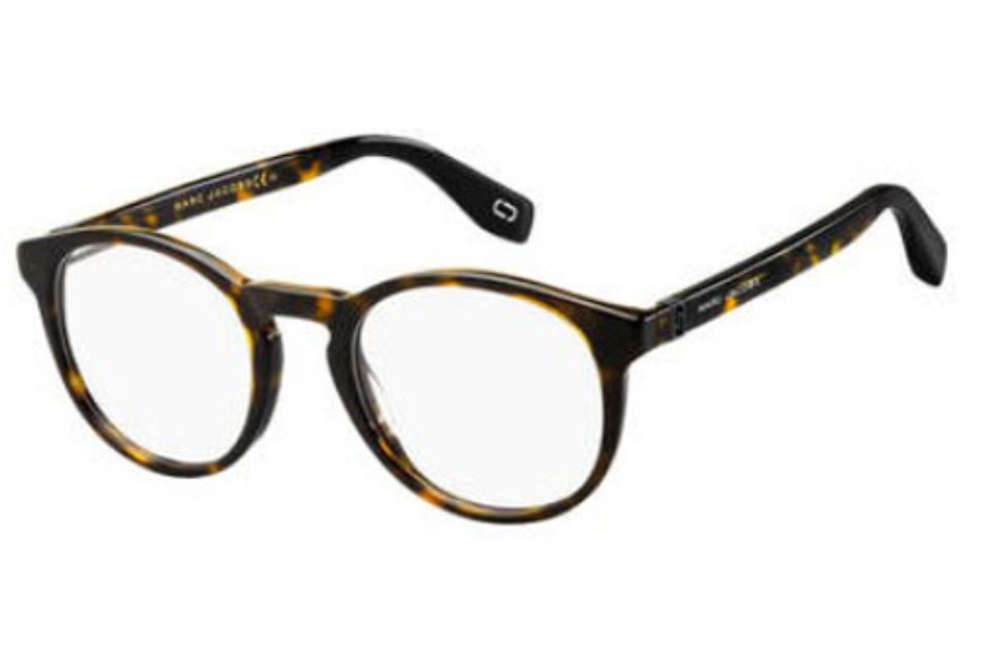 Marc Jacobs Demo Round Unisex Eyeglasses MARC 352 0086 49 716736100449 ...