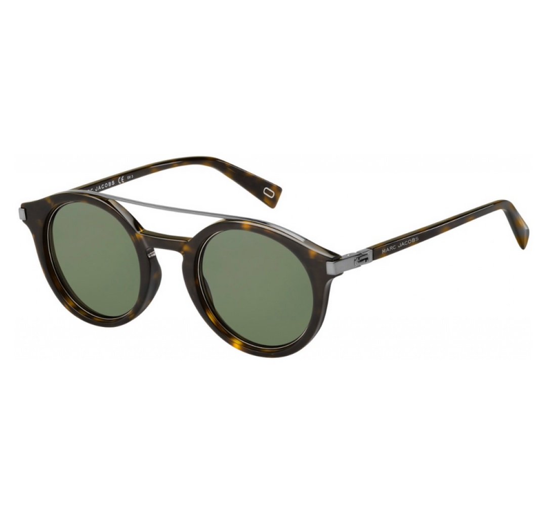 Marc Jacobs Green Round Unisex Sunglasses MARC 173/S 086 QT 48 ...