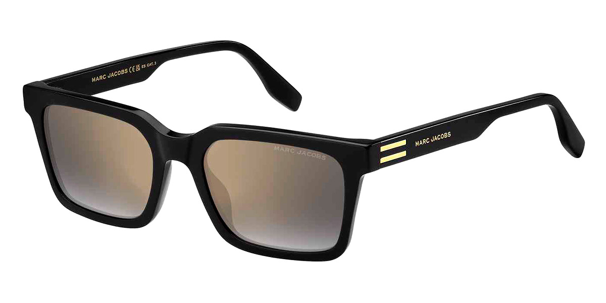 Marc Jacobs Grey Shaded Gold Pilot Men's Sunglasses MARC 719/S 0807/FQ ...