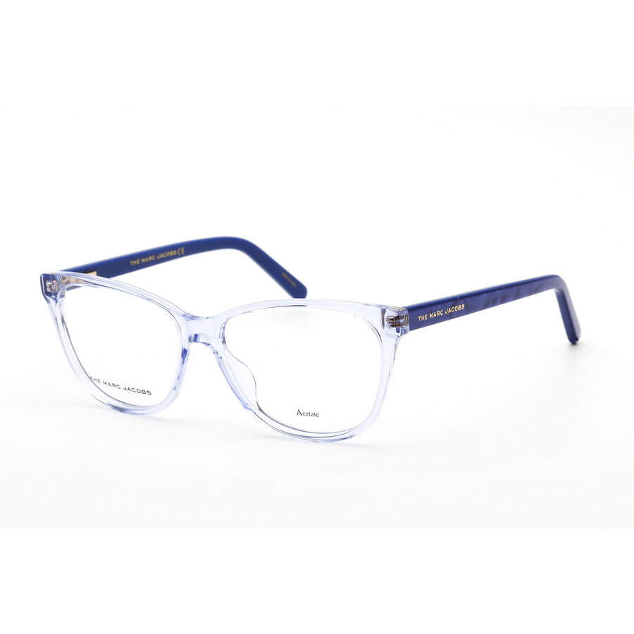 Marc Jacobs Ladies Blue Rectangular Eyeglass Frames MARC5020PJP53 ...