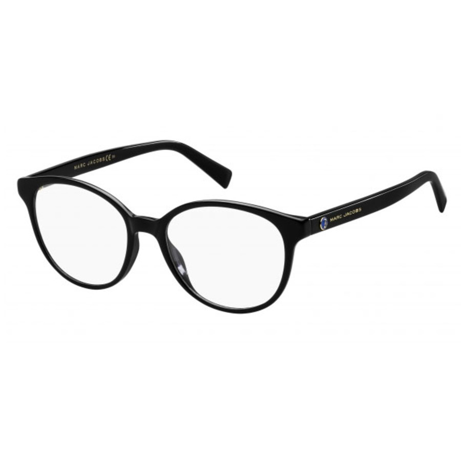 Marc Jacobs Men's Black Round Eyeglass Frames MARC38180751 716736127903 ...
