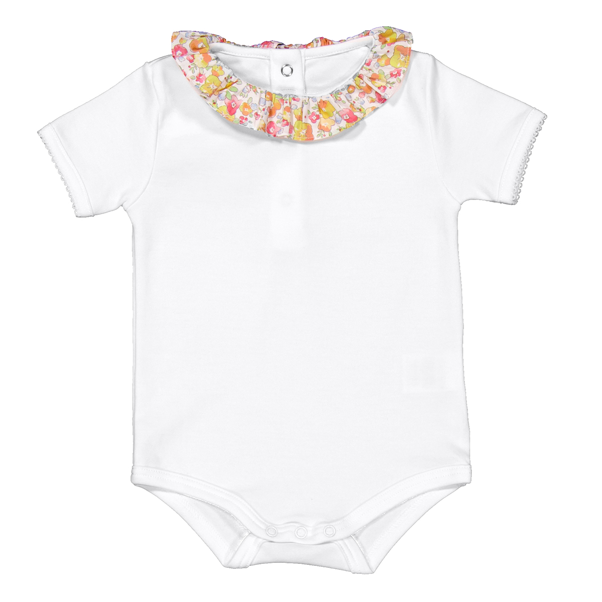 Marie Chantal Newborn Ana Olympia Embroidered Onesie, Size 3M MC-116 ...