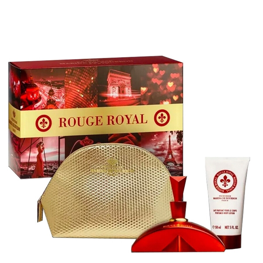 Marina De Bourbon Ladies Rouge Royal Gift Set Fragrances 3494800300175 - Fragrances, Rouge Royal ...