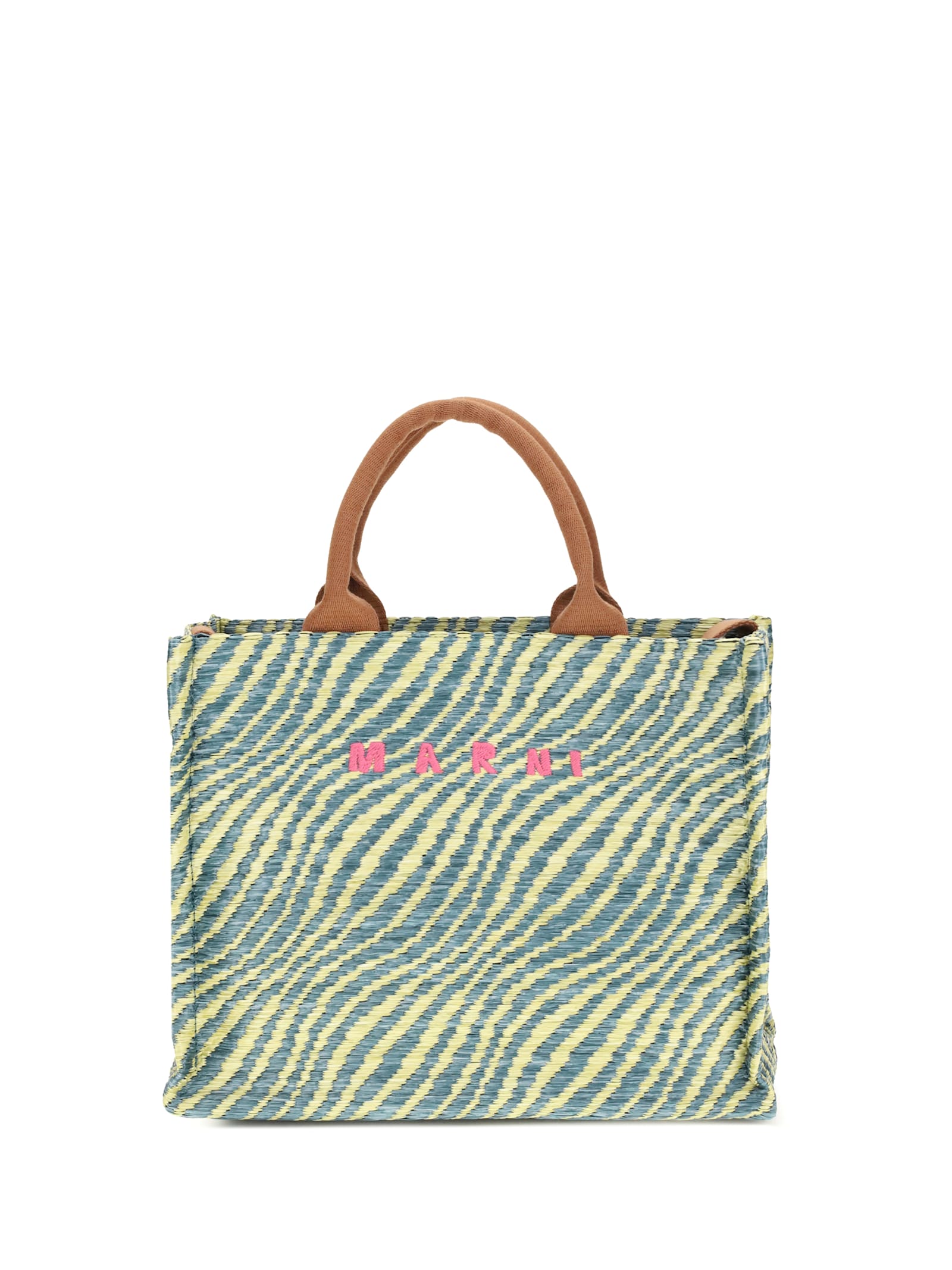 Marni Fabric Tote Bag SHMP0077U7P9841 00V44 8059030848948 - Handbags ...