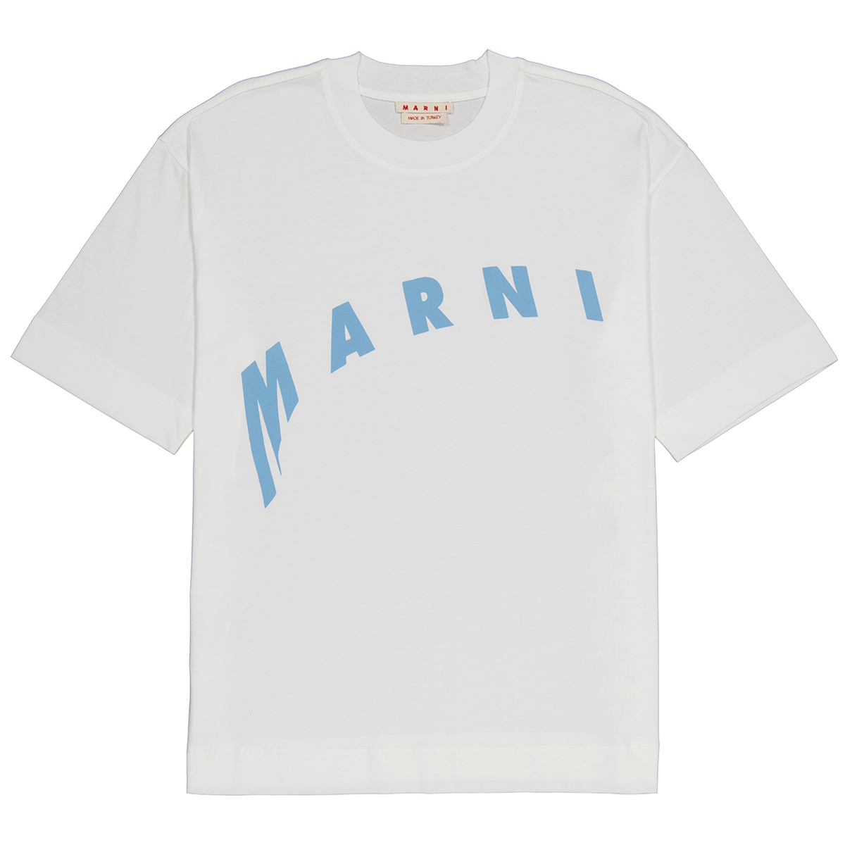 Marni Ladies Logo-print Oversized T-shirt, Brand Size 38 THJET49EPF ...