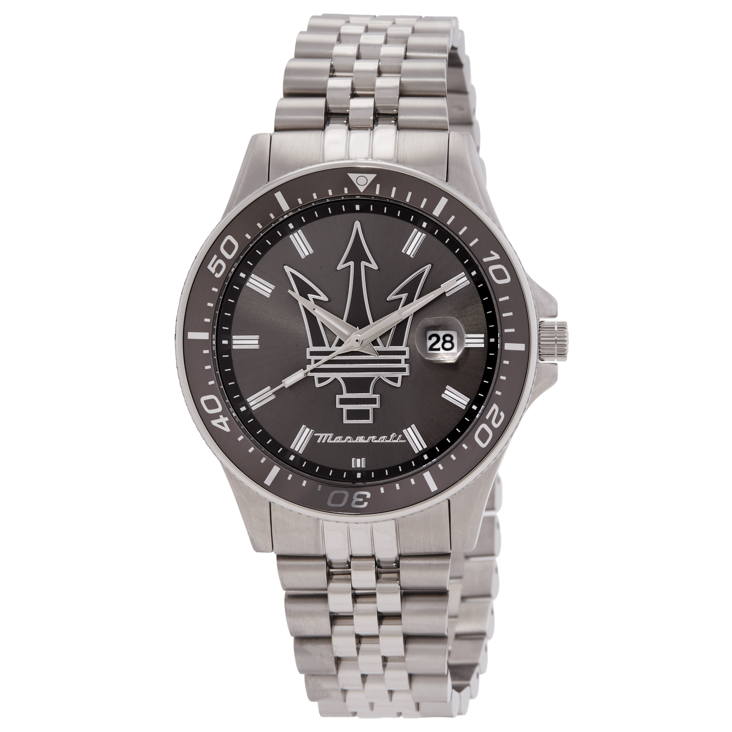 Maserati Sfida Quartz Gunmetal Dial Men's Watch R8853140010 ...