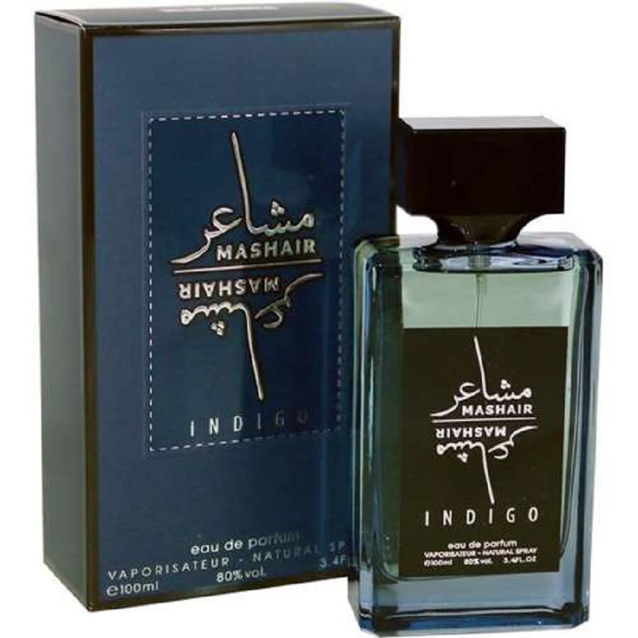 Mashair Men's Mashir Indigo EDP 3.4 oz Fragrances 6292626184576 ...