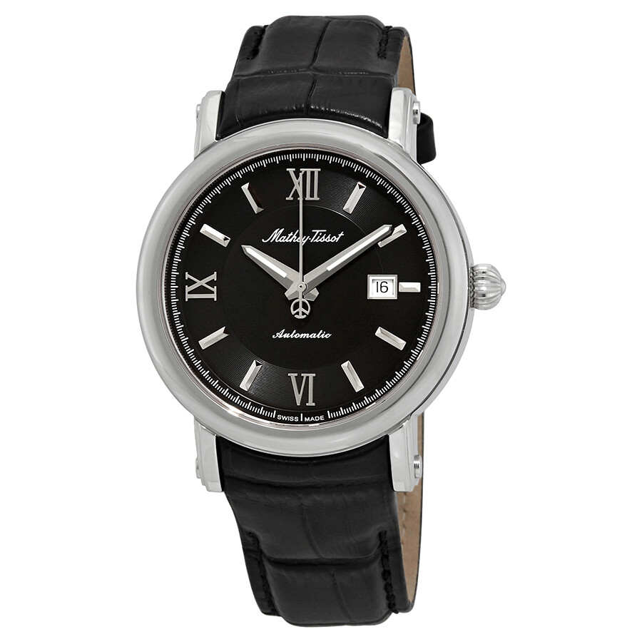 Mathey-Tissot Renaissance Automatic Black Dial Men's Watch H9030AN ...