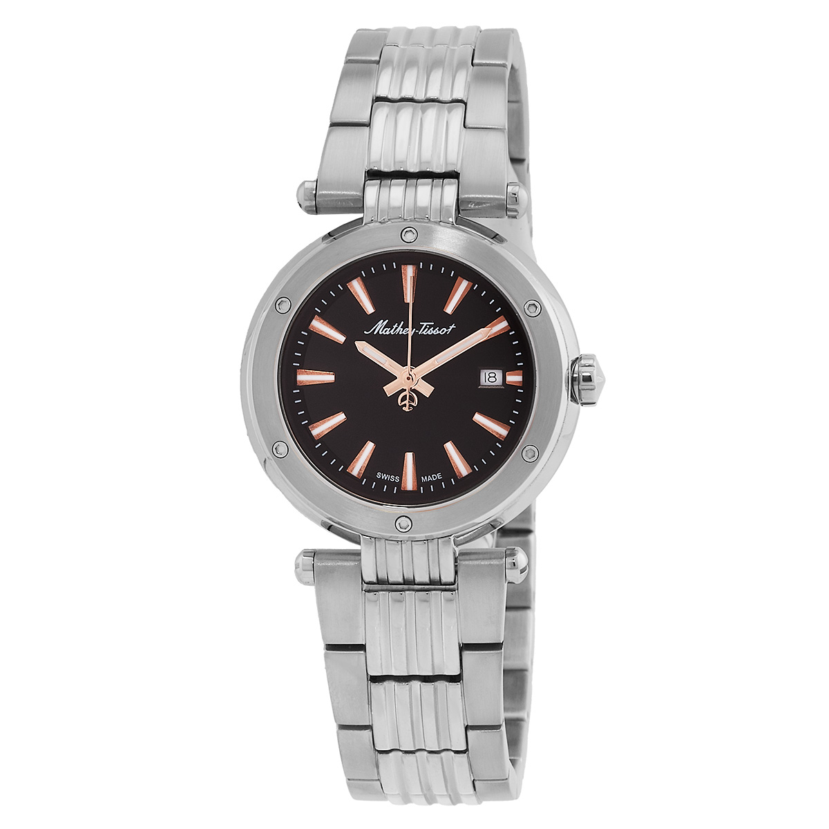 Mathey-Tissot Neptune Quartz Black Dial Ladies Watch D912RRN - Watches ...
