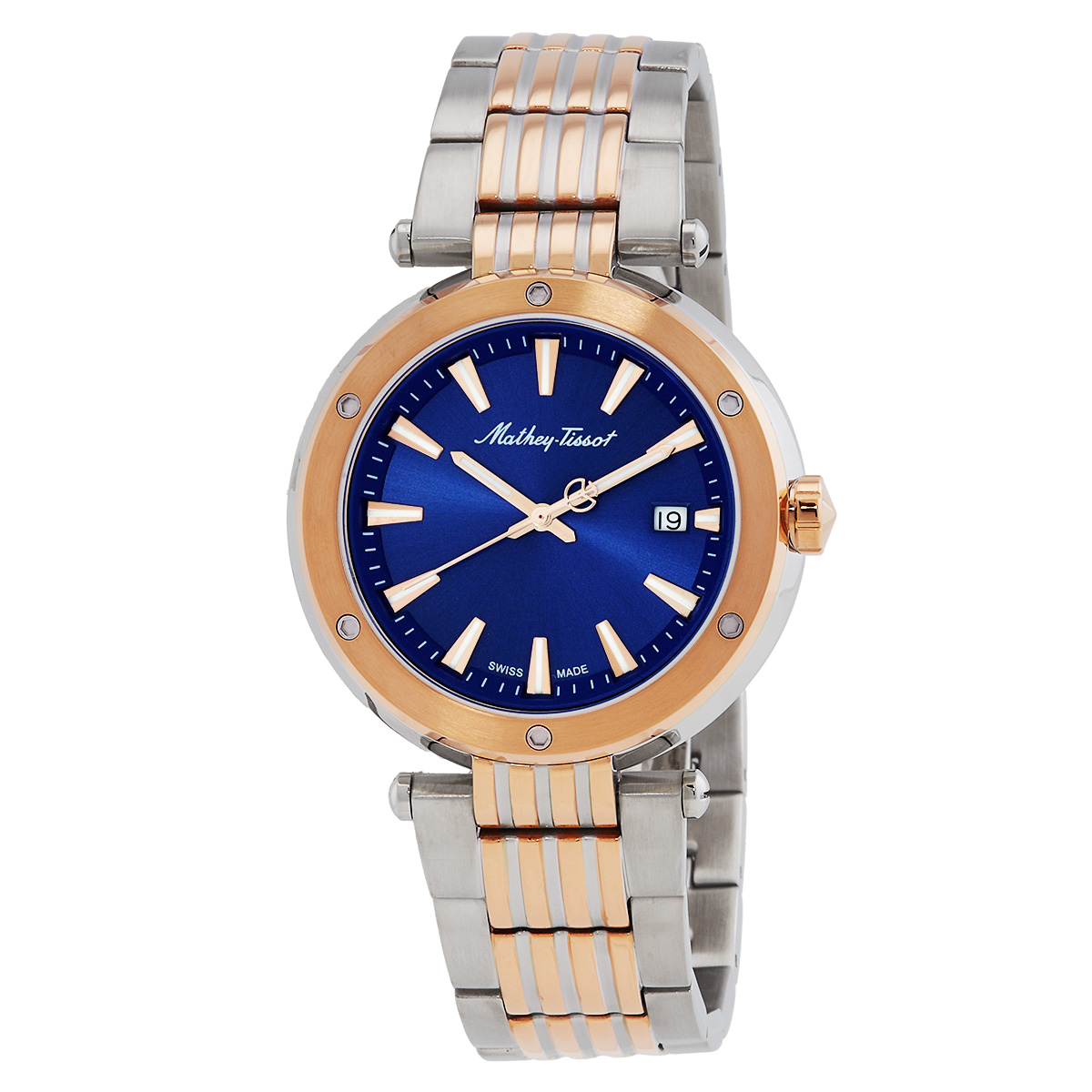 Mathey-Tissot Neptune Quartz Blue Dial Men's Watch H912RBU - Watches ...