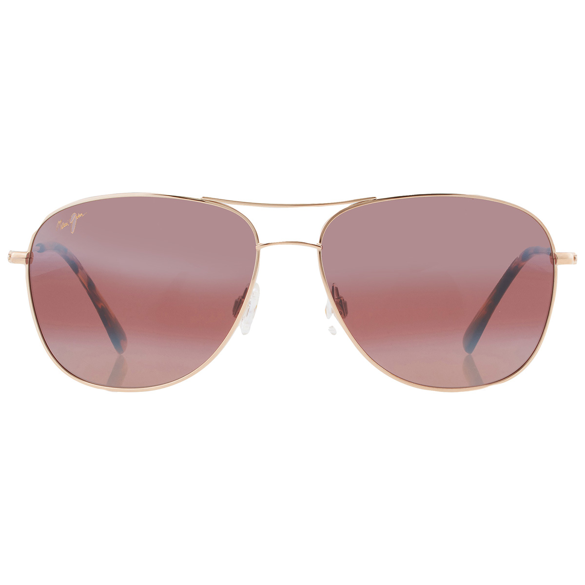 Maui Jim Cliff House Maui Rose Pilot Unisex Sunglasses R247-16 ...