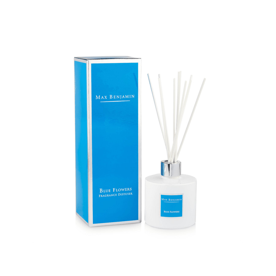 Max Benjamin Unisex Blue Flowers Diffuser 4.95 oz Fragrances ...