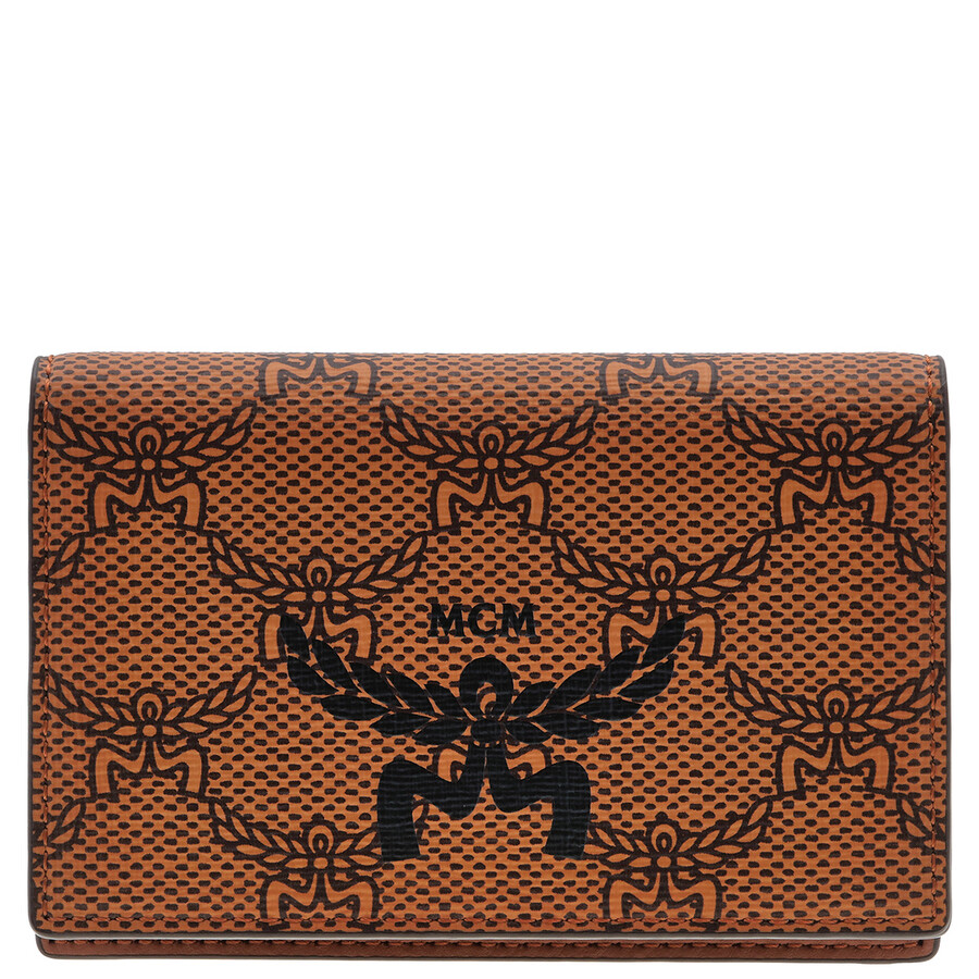 MCM Cognac Himmel Card Case MXAESAC02CO 8809865541190 - Handbags - Jomashop