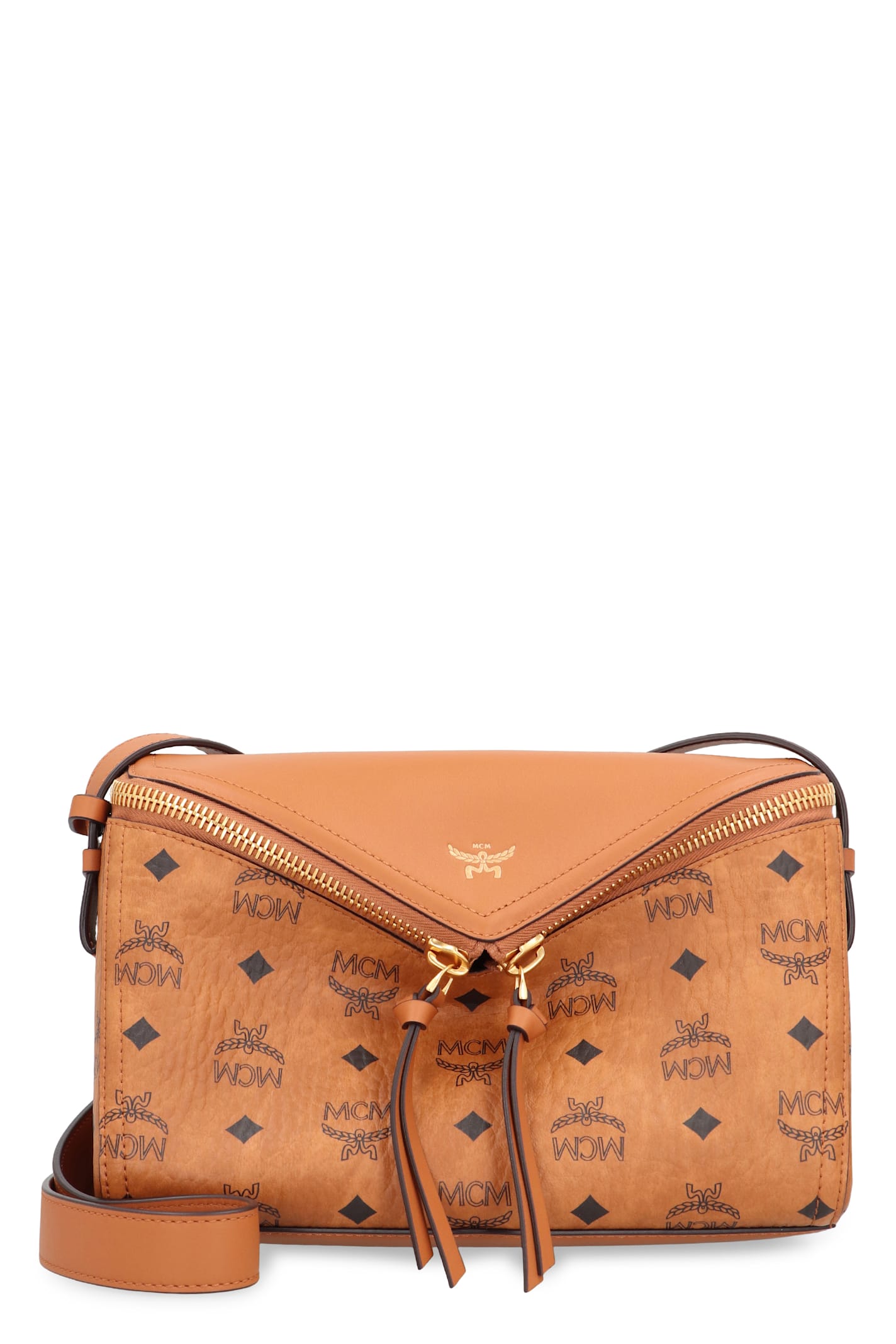 MCM Crossbody Bag Diamant 3D In Mixed Leather Visetos MWSEAAK04_CO ...