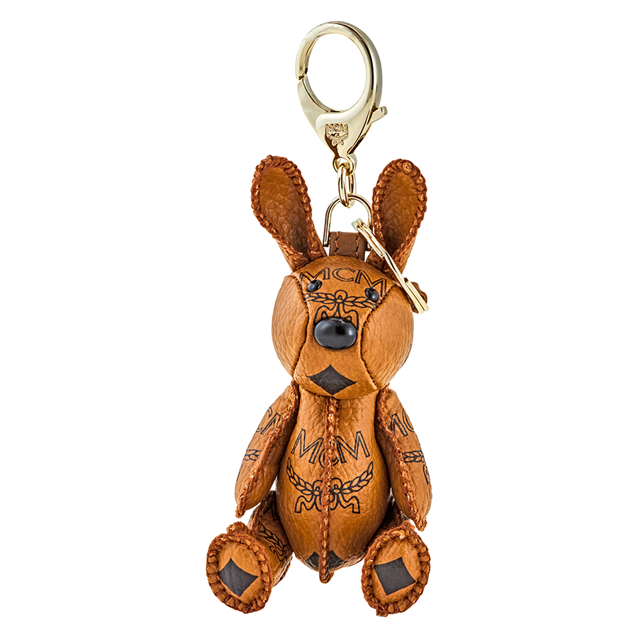 MCM Ladies Heritage Rabbit Key Ring MYZ5AVI38CO001 - Jomashop