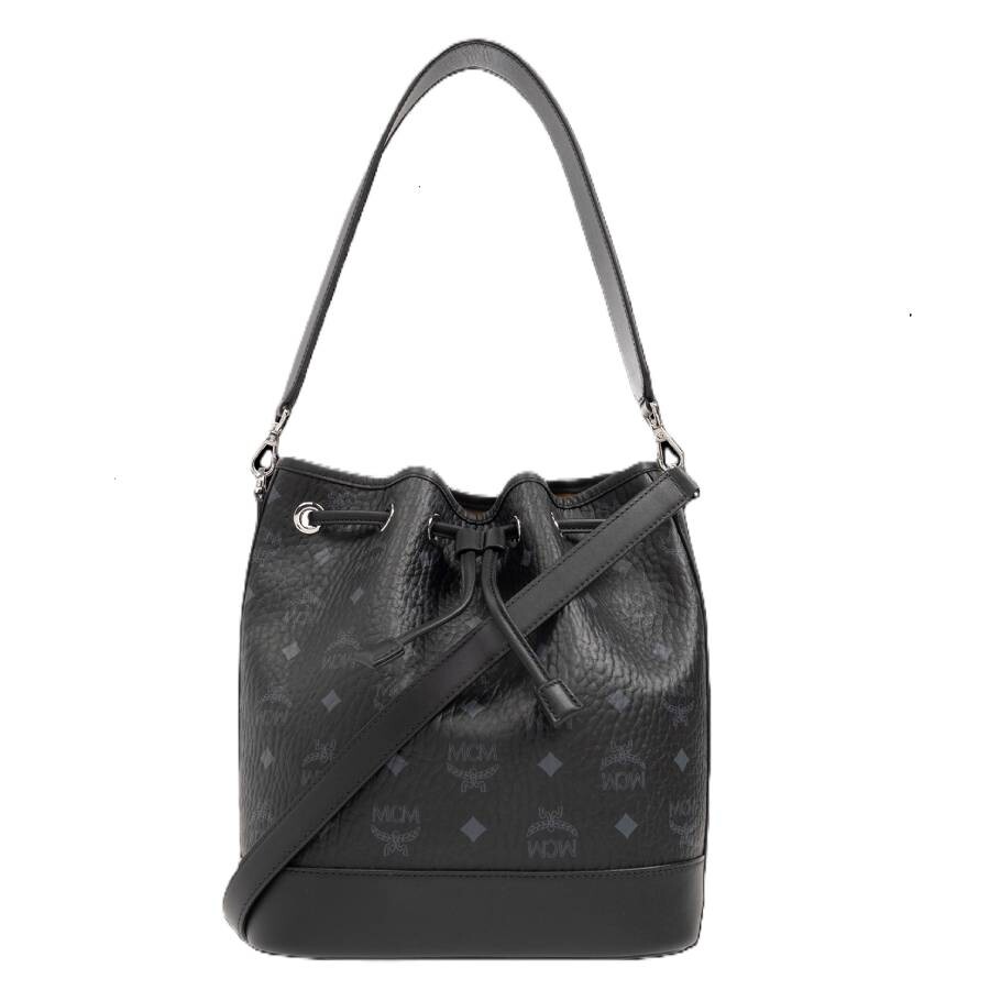 MCM Visetos Dessau Drawstring Bucket Bag MWDCSDU02BK 8809735103060 ...