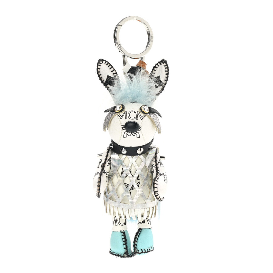 MCM Visetos Punk Rabbit Key Ring Bag Charm MYZ7SXL09HC 8806195850930 ...
