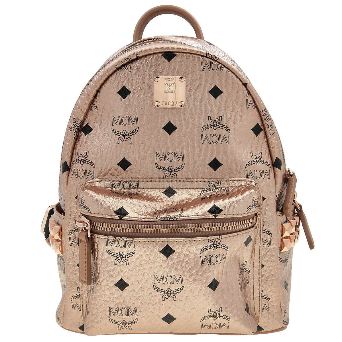 MCM Visetos Stark Mini Backpack MMK8AVE47TC 8806195898338 - Handbags ...