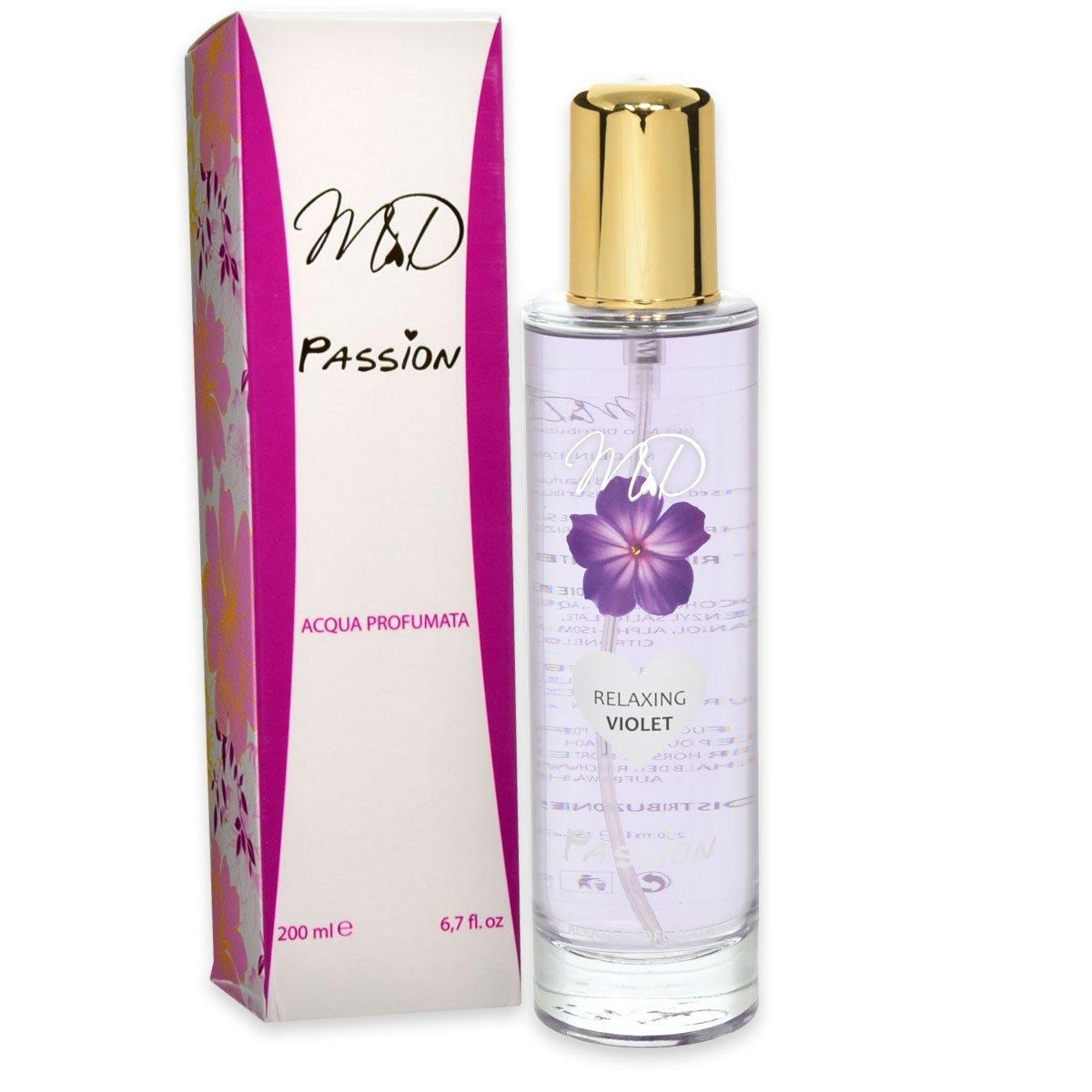 M&D Passion Relaxing Violet Acqua Water 8.4 oz Fragrances 8052745947111 ...
