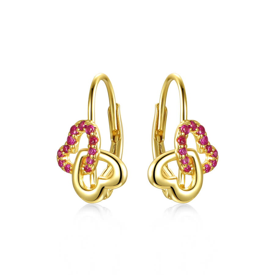 Megan Walford Kids/Teen Sterling Silver 14k Yellow Gold Plated with ...