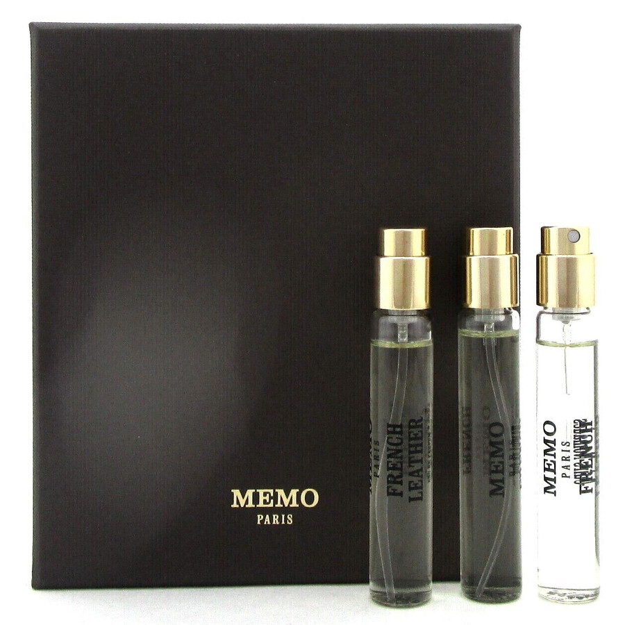 Memo Paris Unisex French Leather Gift Set Fragrances 3700458612219 - Fragrances, French Leather ...