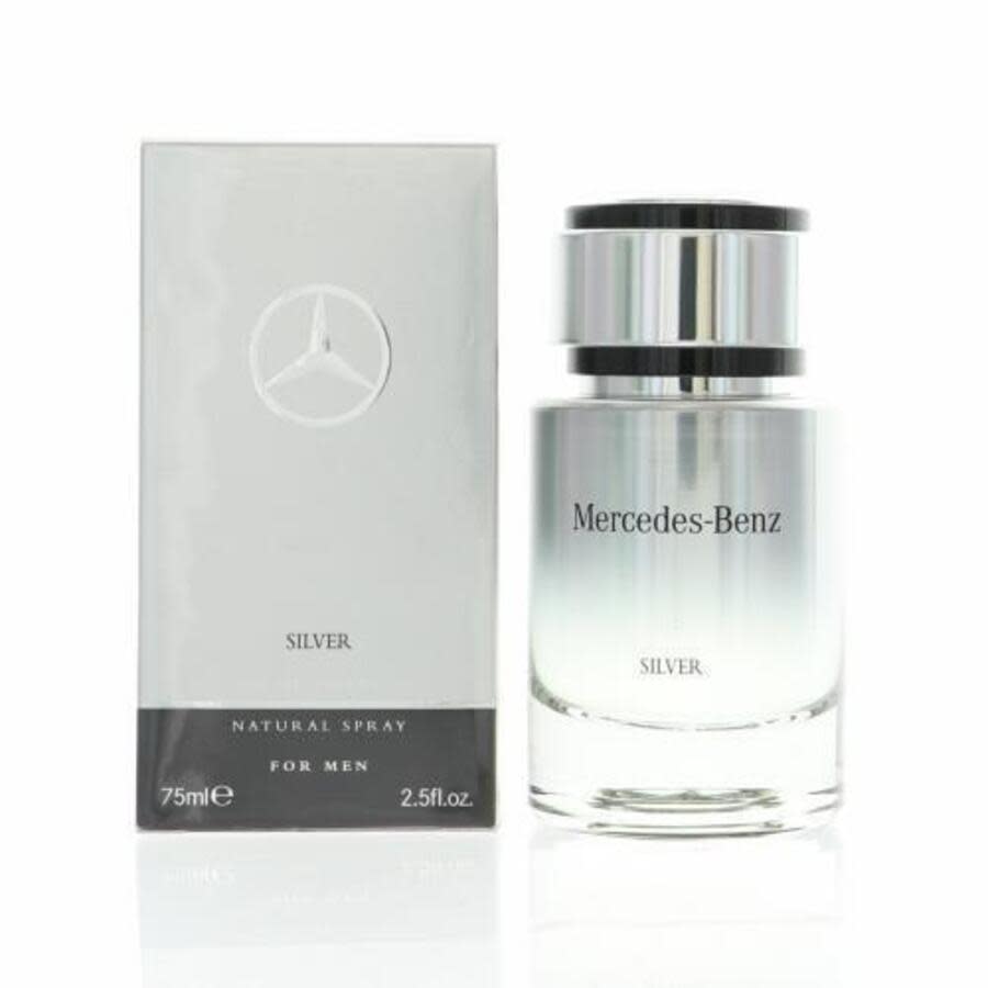 Mercedes-Benz Men's Silver EDT Spray 2.5 oz Fragrances 3595471021823 ...