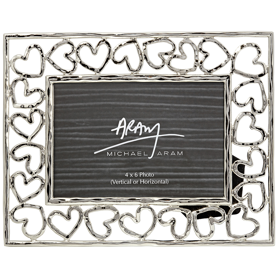 Michael Aram Heart Frame 4x6 132340 790824234018 - Flatware, Dinnerware ...