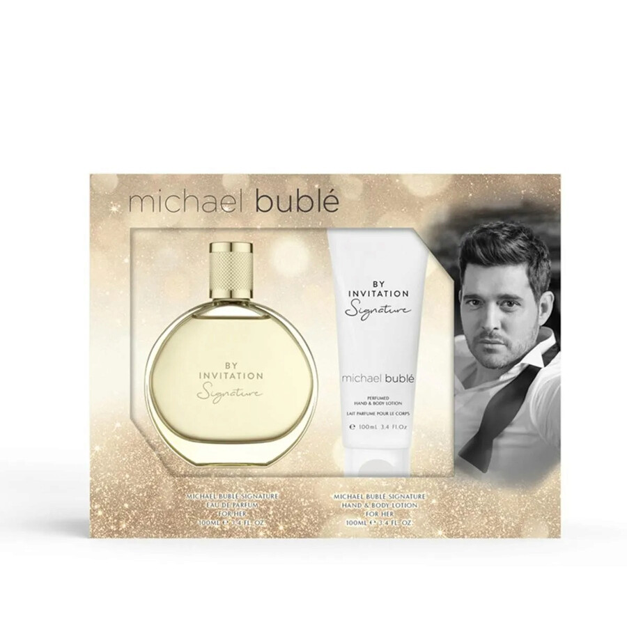 Michael Buble Ladies By Invitation Signature Gift Set Fragrances ...