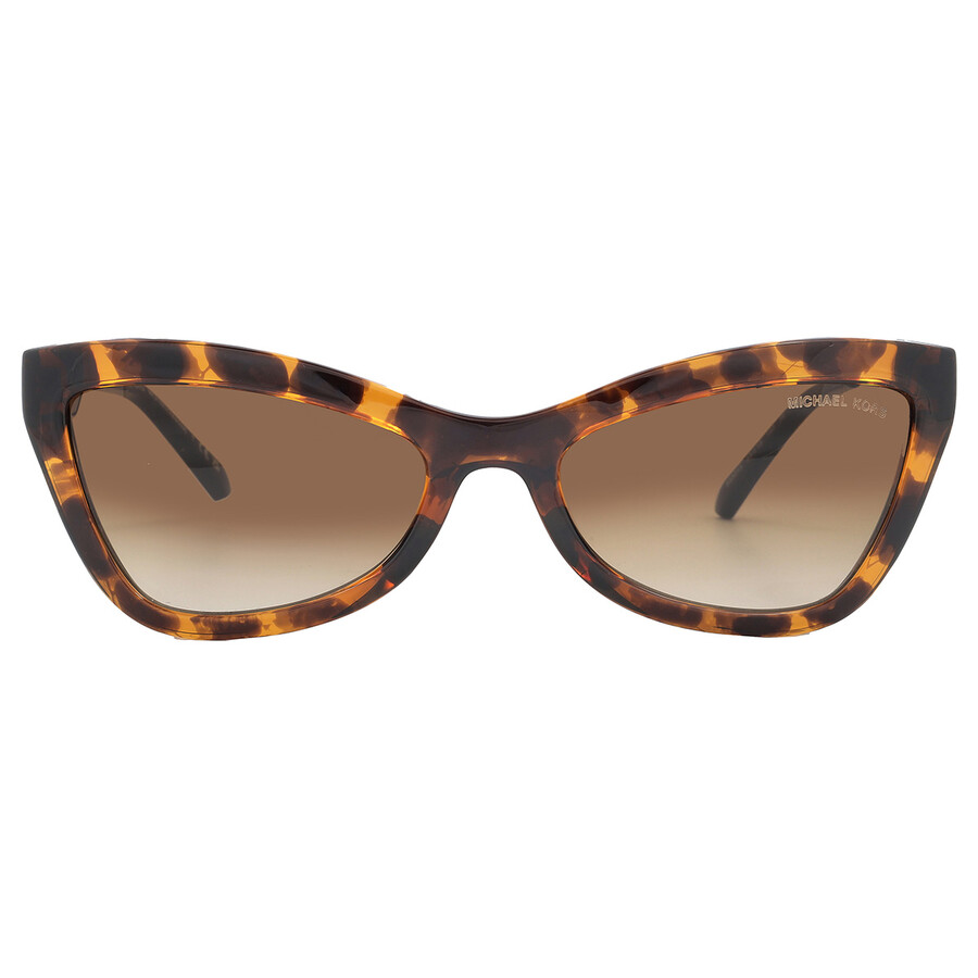 Michael Kors Brown Gradient Cat Eye Ladies Sunglasses MK2132U 333313 55 ...