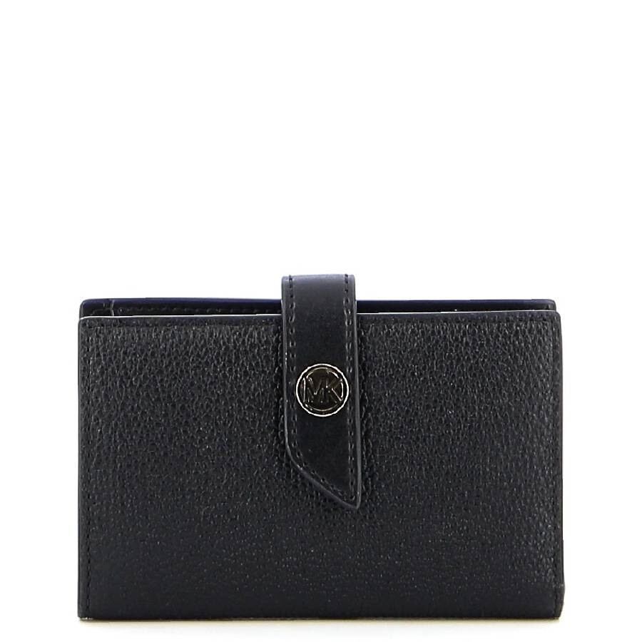 Michael Kors Charm Bi-Fold Leather Wallet 34S0G00E2L-001 193599528113 ...