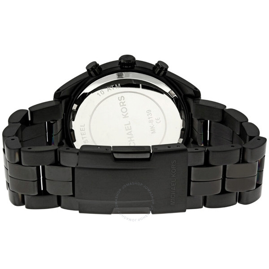 Michael Kors Chronograph Quartz Black Dial Men's Watch MK8139 - Michael ...