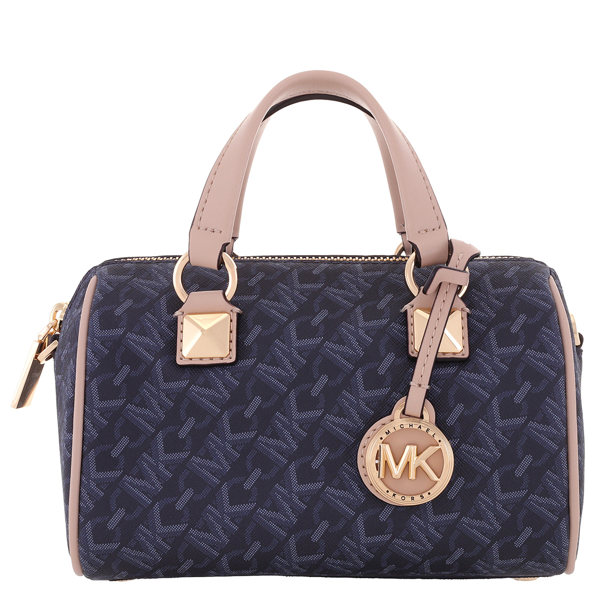 Michael Kors Grayson Signature Logo Duffle Crossbody Bag 32R4GGYC1B444 ...