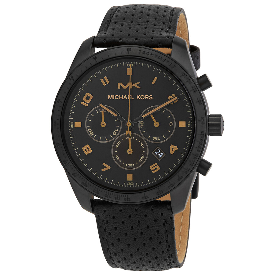 Michael Kors Keaton Chronograph Quartz Black Dial Men's Watch MK8705 ...