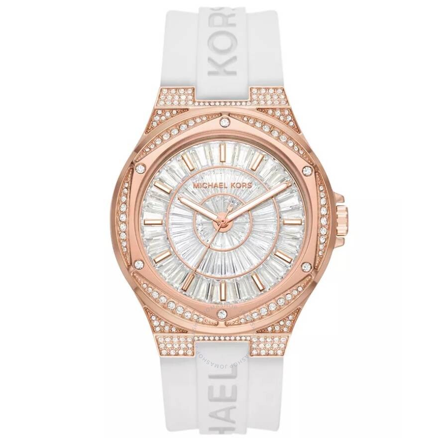 Michael Kors Lennox Pave Quartz Crystal Ladies Watch MK7248 ...