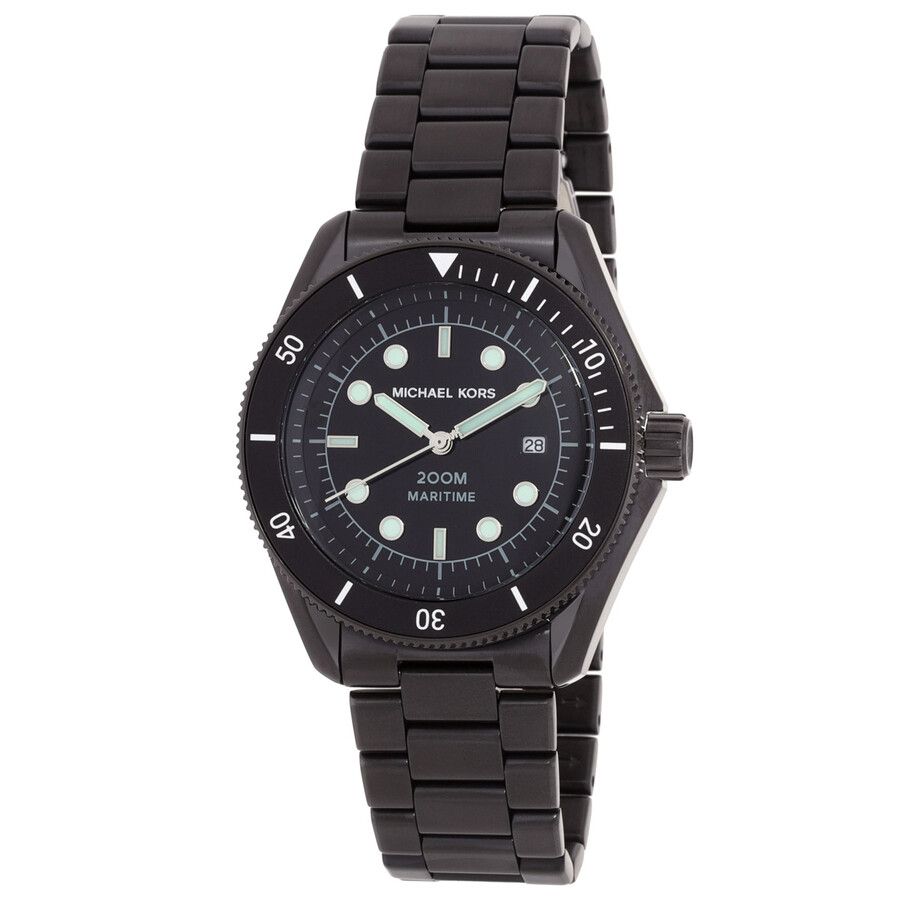 Michael Kors Maritime Quartz Black Dial Men's Watch MK9181 - Watches ...